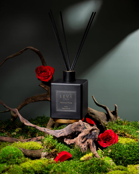 Signature Reed Diffuser - Patchouli Rose 500 ml – pridefurnishings